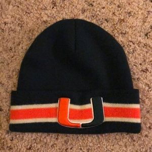 Accessories | Miami Hurricanes Beanie | Poshmark